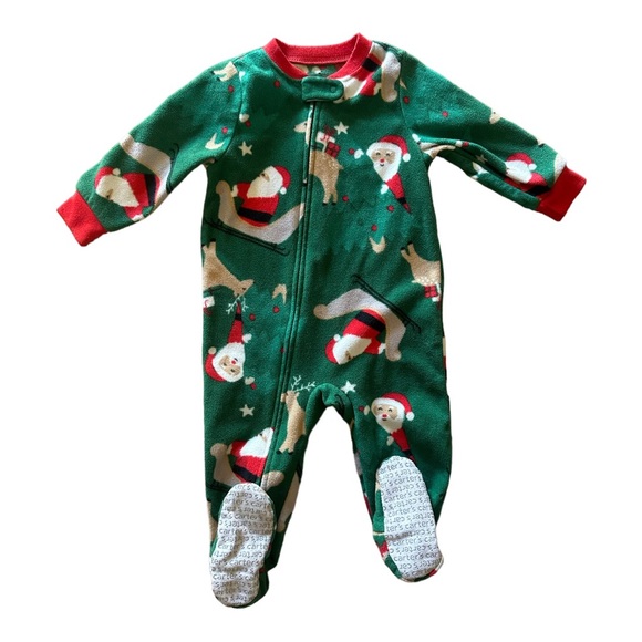 Carter's | One Pieces | Carters Santa In A Sleigh 222 Christmas ...